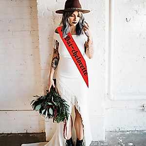 Gothic Bachelorette Party Decorations Sash Red and Black Bachelorette Party Sash Bat-chelorette Sash Decorations Bachelorette Party Supply for Gothic Bridal Shower Wedding Party Engagement for woman