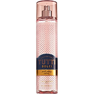 Bath and Body Works Tutti Dolci Fine Fragrance Mist Pink Peony Creme 8 Ounce