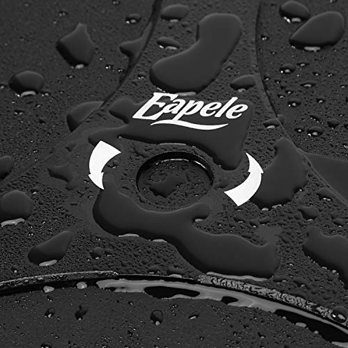 Eapele 12inch Brush Cutter Blade Weed Eater Blade, Carbide Steel Double Sided Blade,3 Teeth