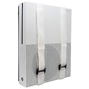 HumanCentric Universal Wall Mount (White) | Adjustable Mount for Cable Boxes, Gaming Consoles, DVD Players, Routers, Modems, and More