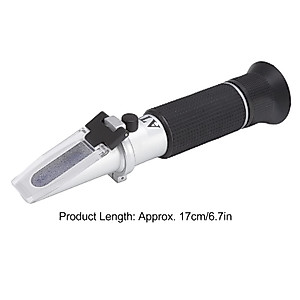 Three In One 0 140 Juice Refractometer Brix Refractometer Handheld Brix Meter Wine Juice Sugar Content Detector For Homebrew Kit Home Gardening Kitchen