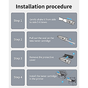 Pantum Original Toner Cartridge PB-211 Genuine Toner P2502W, M6552NW, M6602NW Printer, PB-211 Yields up to 1,600 Pages