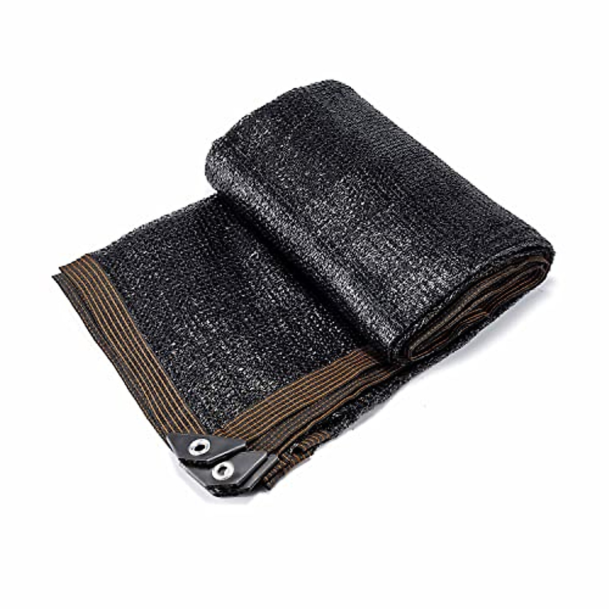 Tronssien 70% Black Shade Cloth, 12 x 6 FT Garden Sun Shade Netting. Durable Mesh Tarp with Grommets, Shading Anti for Garden, Greenhouse, Plants Growing, Outdoor Barbecue,Pergola etc.