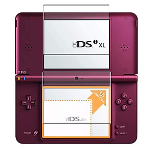 Puccy 4 Pack Screen Protector Film, compatible with Nintendo DSI XL TPU Guard （ Not Tempered Glass Protectors ）