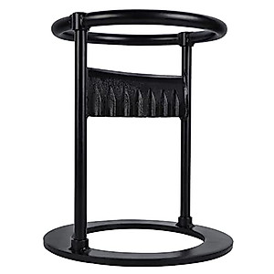 Lulu Home Hand Kindling Splitter, Cast Iron Firewood Splitting Kindling Chopper, Manual Log Wood Cutter on The Ground for Fireplace/Bonfire/Barbecue, 11.8" Dia X 13.7" H