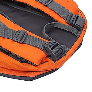 SUGOIDAN Hiking Backpack Waterproof Travel Fishing Climbing Camping 60L Hiking Daypack (Orange)