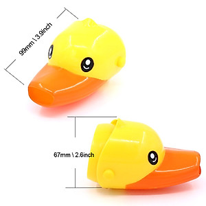 Rustark 3Pcs Cartoon Faucet Extender Sink Handle Extender for Toddler, Baby, Children Safe and Fun Hand-Washing Solution (Set of 3, Yellow Duck, Pink Elephant, Blue Dolphin)