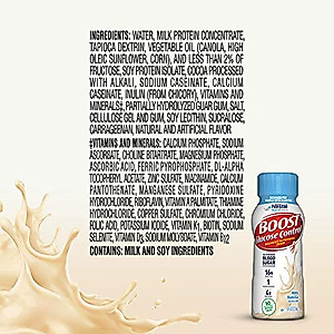 Boost Ready To Drink, Glucose Control Vanilla, 8 FL ounce (Pack of 24)