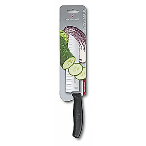 Victorinox Santoku knife, Silver/Black