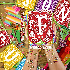 Feliz Cumpleaños Happy Birthday Banner Mexican Themed Birthday Cinco de Mayo Party Fiesta Decorations Supplies