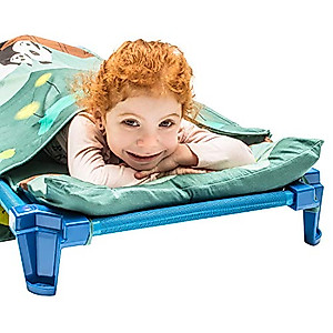 Panda - Organic Cotton Nap Mat for Daycare and Preschool - 50 x 21 INCH (2 to 4 Years)