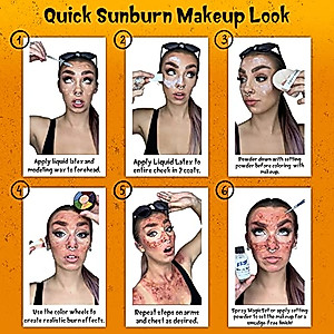 Graftobian Special FX Trauma Pro SFX Makeup Kit - Professional Makeup Kit for Halloween, Cosplay, and Movie, Easy-to-use Cosmetics Collection Set for Beginners, Complete Special Effects Makeup Kit