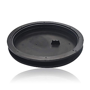 Huthbrother Kayak Valley Size 9" Dia Outside & 7.5" Inside Diameter Round Hatch Cover Compatible with V C P Valley Sea Kayak,Black