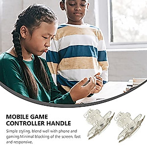 1 Pair Mobile Game Controller Smartphone Shooting Game Aim Button Device Gifts for Men Women