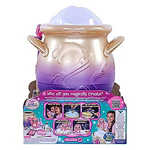 Magic Mixies Magical Misting Cauldron with Interactive 8 inch Pink Plush Toy and 50+ Sounds and Reactions