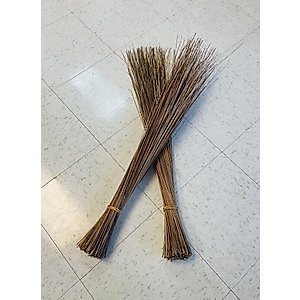 Generic Walis Tingting - Filipino Style Broom - Palm Leaves Mid Ribs x 2 Philippines, Natural