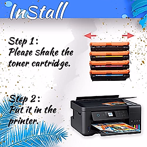 RAQZ CE340A Toner Cartridge for HP Laserjet Enterprise 700 Color M775dn M775f M775z M775z+ Printer Cyan