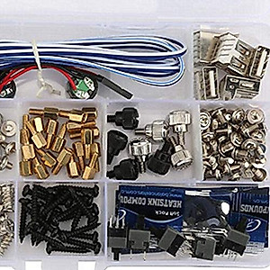 189pcs / Motherboard Hard Disk Screw PC Classification Set for Computer Notebook Repair Screw Thermal Grease SCRW-127147