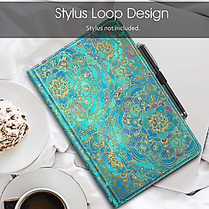 Fintie Rotating Case for Samsung Galaxy Tab S5e 10.5 2019 Model SM-T720/T725/T727, Premium PU Leather 360 Degree Swivel Stand Cover with Auto Sleep/Wake, Shades of Blue