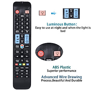 Newest Universal Replacement Remote Control for All Samsung TV Replacement for All LCD LED HDTV 3D Smart Samsung TVs