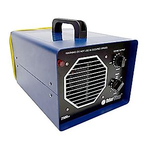 OdorStop OS2500UV Professional Grade Ozone Generator Ionizer for Areas of 2500 Square Feet+, For Deodorizing and Purifying Medium Size Areas Such as Hotel Rooms, Offices, and Basements