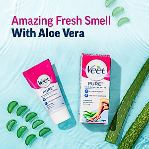 Veet Silk & Fresh Hair Removal Cream, Sensitive Skin - 50 g