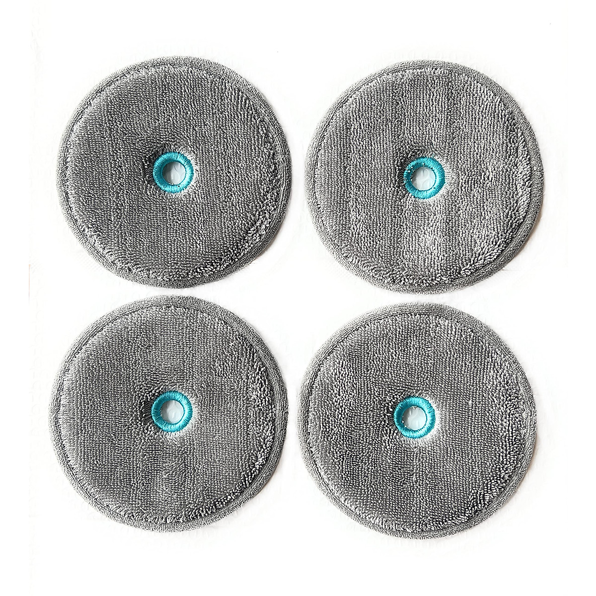 EVKLN 4 Pack Replacement Dry Pads for Samsung Jet Stick Spinning Sweeper Jet 90/75/70/BESPOKE Cordless Vacuum Cleaners_Dark