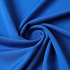 Doomiva Boys Compression T Shirt Kids Goalkeeper Goalie Shirts Sports Undershirt Soccer Tops Athletic Gym Sweatshirt Blue 9-10 Years