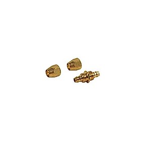 Metabo HPT Poly Air Hose Repair Splicers Kit, 1/4", Brass, (115313M)