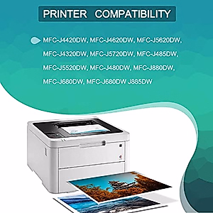 GREENBOX Compatible Ink Cartridge Replacement for Brother LC203 LC203XL LC201 LC201XL Compatible with Brother MFC-J460DW J480DW J485DW J680DW J880DW J885DW MFC-J4320DW J4420DW J4620DW (15 Pack)