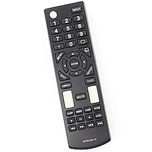 New NS-RC4NA-16 Replacement Universal Remote Control fit for Insignia TV Model Numbers Ending in 10A A11 A12 A13 A14 A15 A16 NS-32DD220NA16C NS-50D420NA16 NS-50D421NA16 NS-55D420NA16 NS-40D420NA16