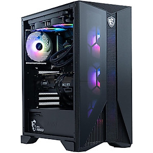 2023 MSI Aegis RS 13NUF-439US (Intel Corei7-13700KF, 32GB DDR5 RAM, 2TB NVMe SSD, NVIDIA GeForce RTX 4070Ti, Windows 11 Pro) Gaming Desktop PC