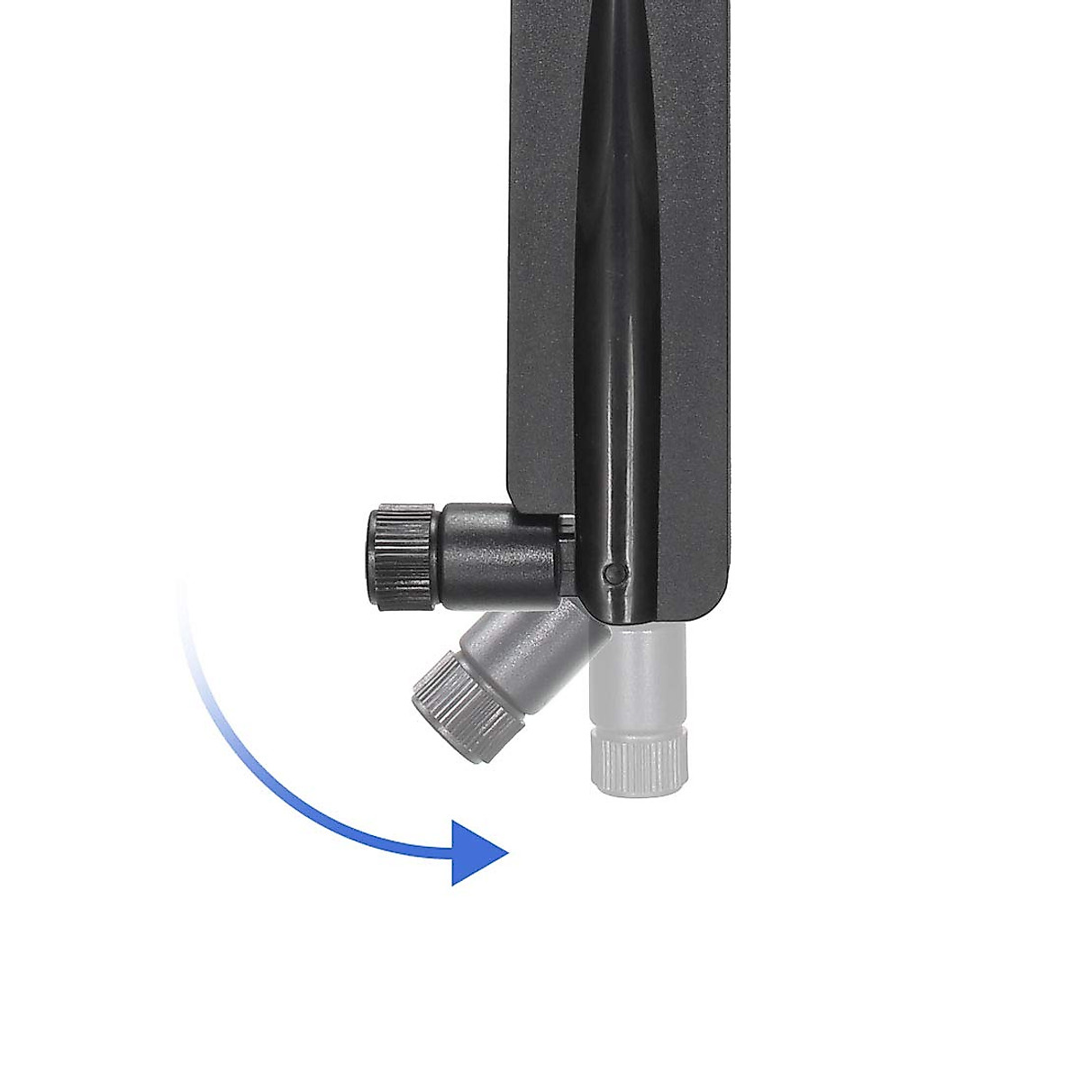 uxcell GSM LTE Antenna 3G 4G 15dBi High Gain 700-2700MHz SMA Male Connector Direction Foldable Paddle Type 2Pcs