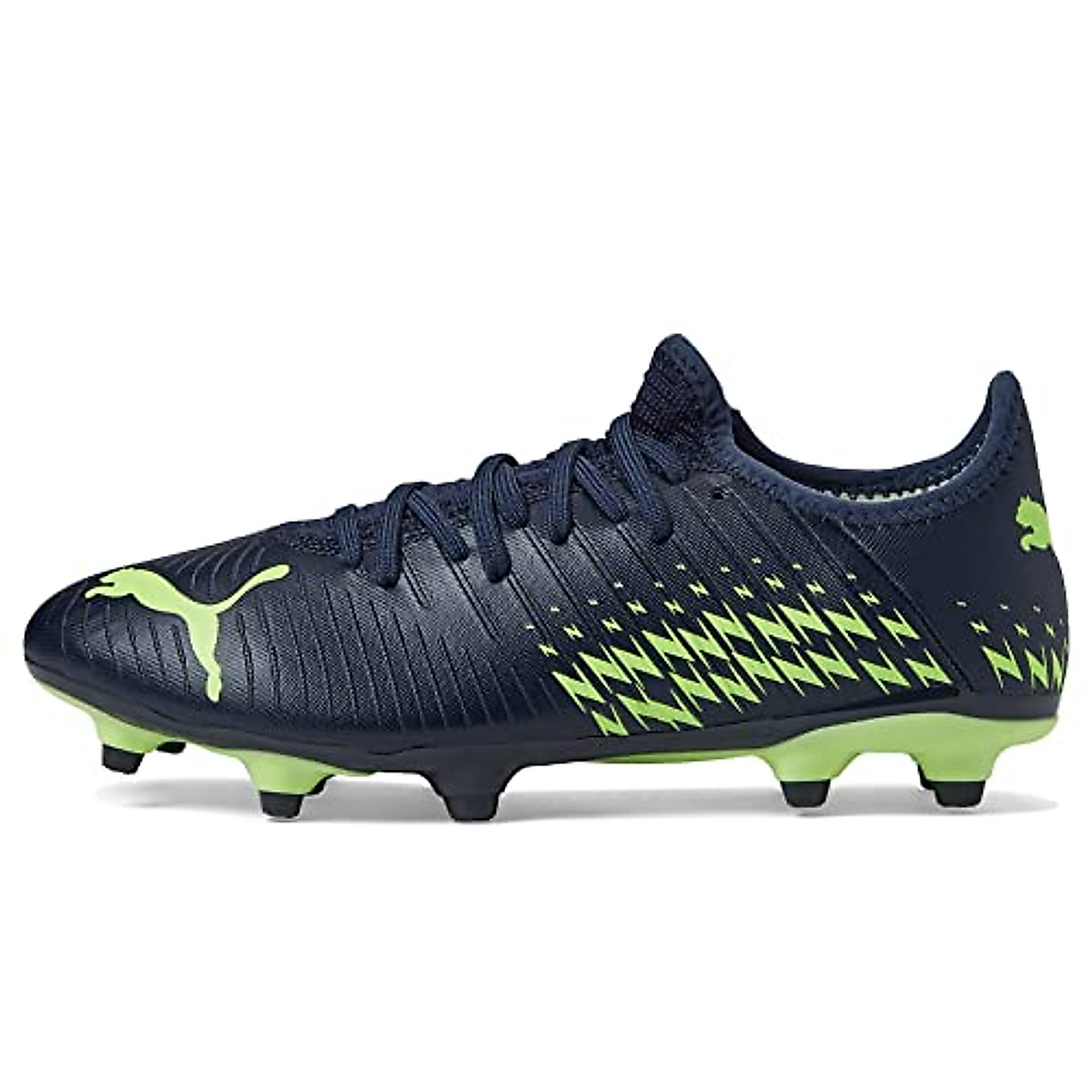 PUMA Women's FUTURE Z 4.4 FIRM GROUND/ARTIFICIAL GROUND Soccer Cleat, Parisian Night-Fizzy Light-Pistachio, 6.5