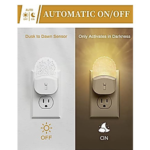 DORESshop LED Night Light, Baby Night Light [4 Pack], Plug in Night Light with Auto Dusk to Dawn Sensor, Adjustable Brightness Night Light for Kids, Bathroom, Bedroom, Nursery Room, Soft White 3000k
