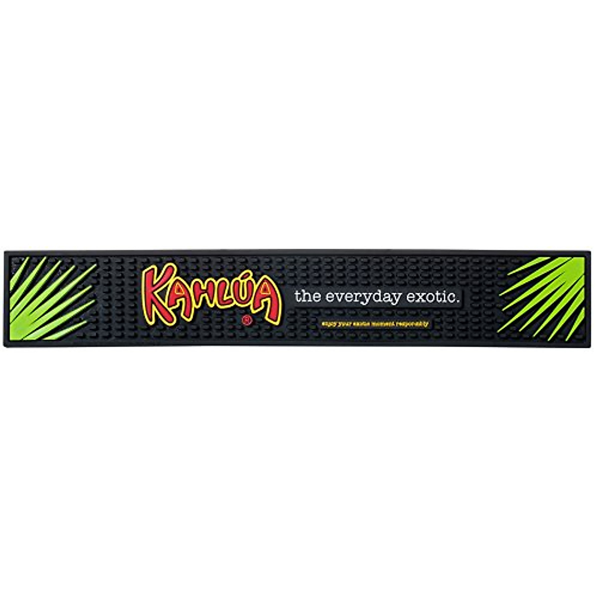 Kahlua Liquor Long Bar Mat Spill Mat Rail Drip Mat