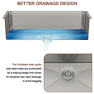 33 Farmhouse Kitchen Sink - Shinmou 33x22x9 Inch Apron Front Kitchen Sinks Stainless Steel Farm Sinks Single Bowl Workstation Kitchen Sink Basin