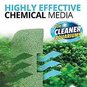 Fluval 107/207 Phosphate Remover Pad, Replacement Aquarium Canister Filter Media, 3-Pack