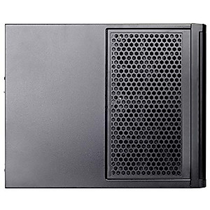 SilverStone Technology Premium Mini-ITX/DTX Small Form Factor NAS Computer Case, Black (DS380B)