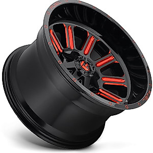 FUEL Hardline NLQ-Gloss MIL RED Wheel with Painted (20 x 9. inches /5 x 114 mm, 1 mm Offset)