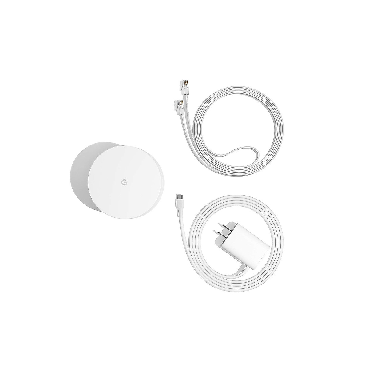 Google WiFi System, 3-Pack - Router Replacement for Whole Home Coverage (NLS-1304-25) (Renewed)