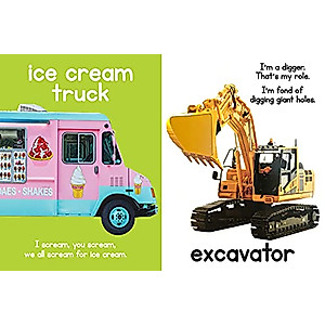 Trucks - Touch and Feel Board Book - Sensory Board Book