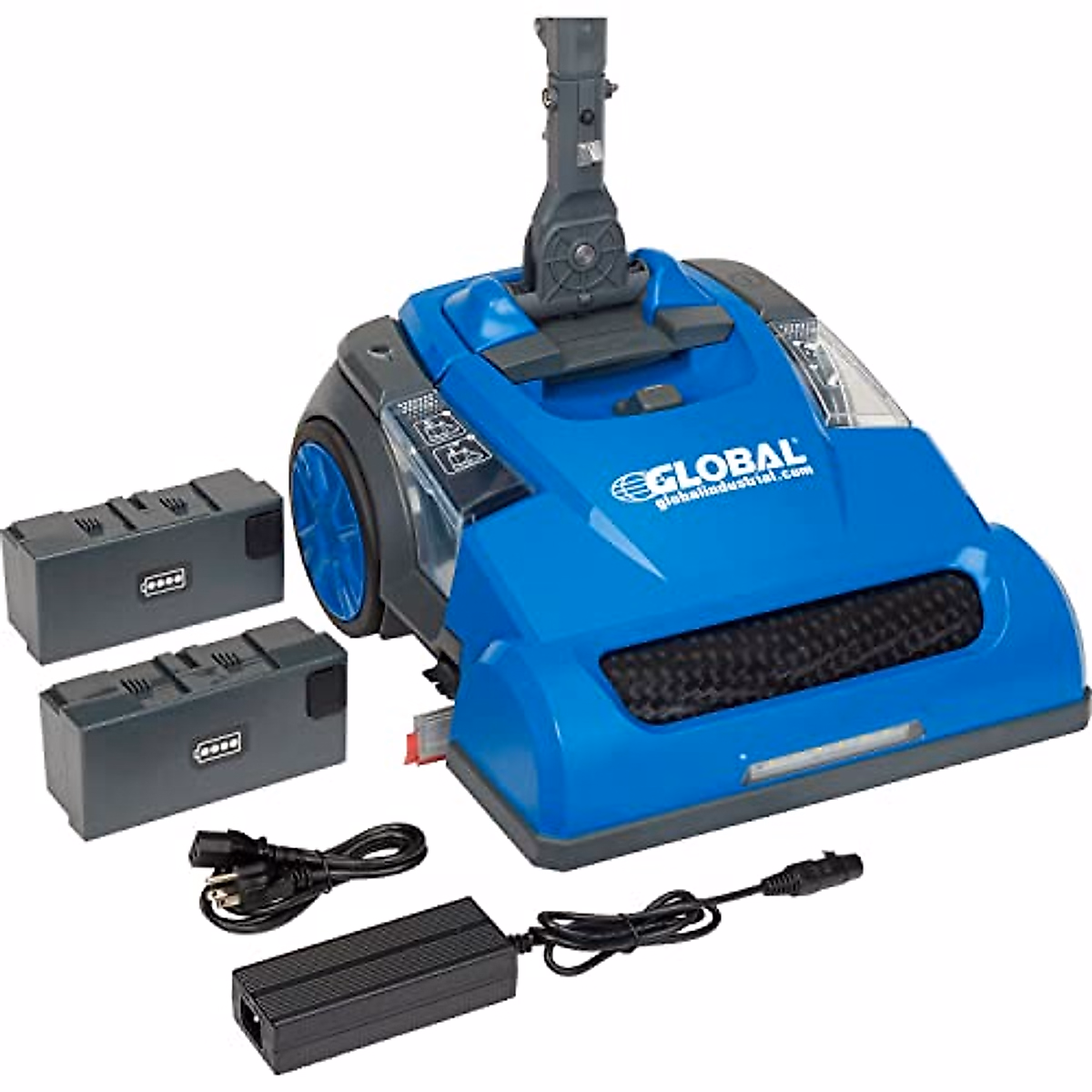 Automatic Floor Scrubber, 13-3/4" Cleaning Width