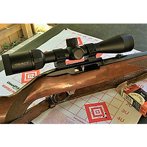 TRACT 22 FIRE 3-9x40 Rimfire Scope w/Impact BDC Reticle - Rimfire Optics for The Ultimate in Versatility