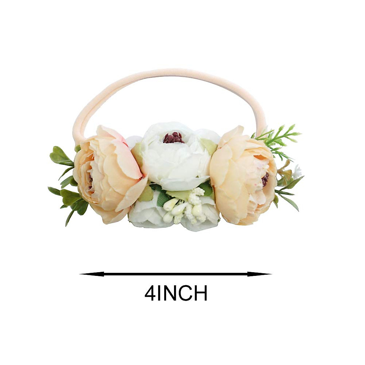 BGFKS Lace Ruffle Sleeve Romper Tutu for Baby Girl,Newborn Toddler Girls Bodysuit Tutu Dress with Flower Headband