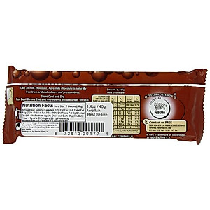 Nestle Aero Milk Chocolate Bar, (27 g) 1.4 Ounce (Pack of 12)