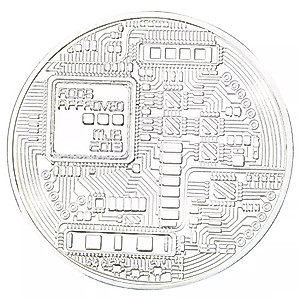 Bitcoin Challenge Coin Deluxe Collector's Set Featuring The Limited Edition Original Commemorative Tokens - 2 Pcs with Random Color and Design