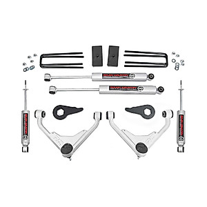 Rough Country 3" Lift Kit for 2001-2010 Chevy/GMC 2500HD | FT Codes - 8596N2