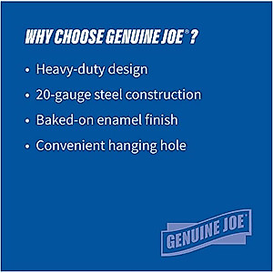 Genuine Joe Heavy-duty Metal Dustpan 58143