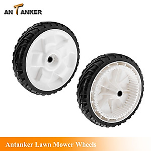 Antanker Drive Wheel Replace for Toro 119-0311 137-4832 115-2878 205-360 Drive Wheel for Toro 22" Recycler 20330 20339 20350 20370 20954 Self-propelled 8" Lawn Mower Front Drive Wheels 2 Pack